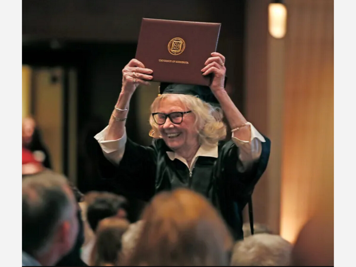 84-Year-Old Woman Graduates From University Of Minnesota. 84-Year-Old ...