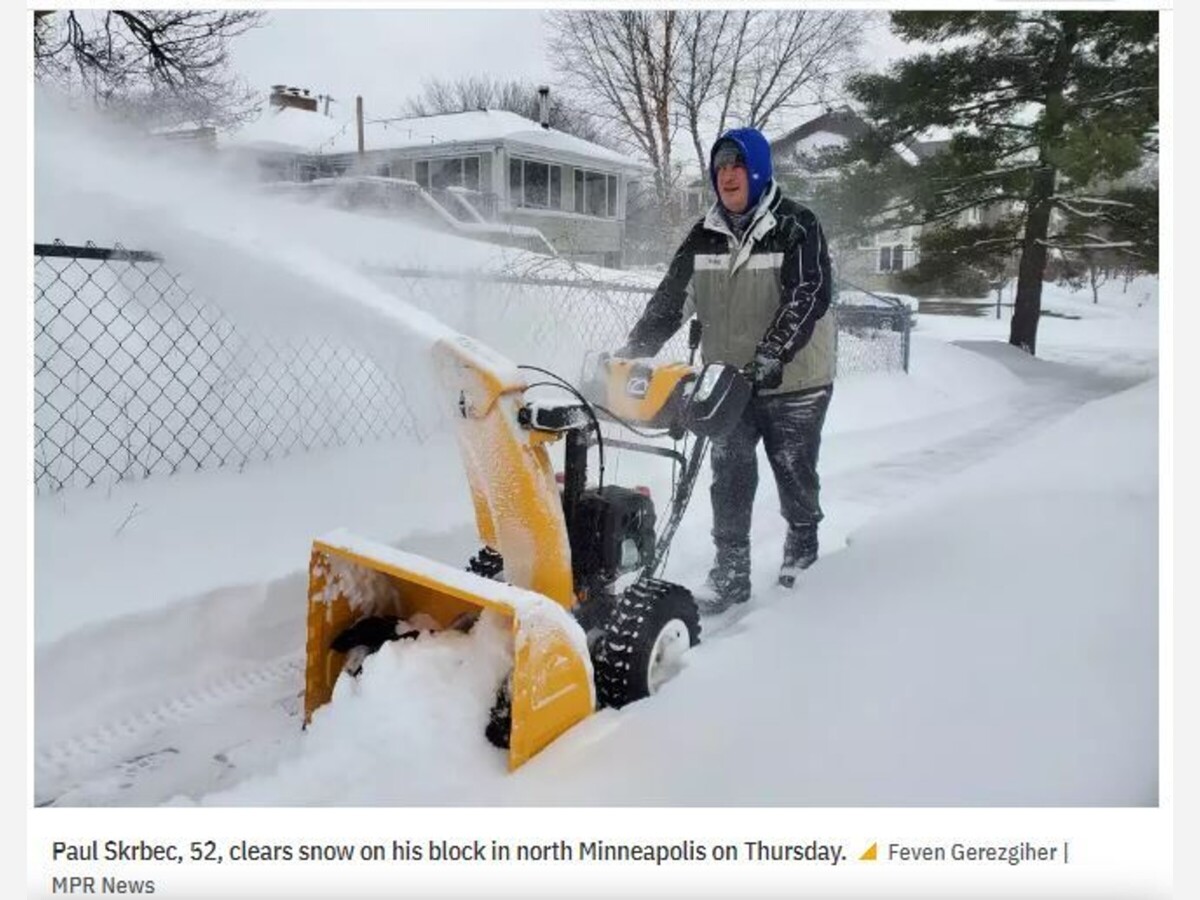 This Minneapolis Man Clears Snow For Neighbors And He Thinks You Should ...