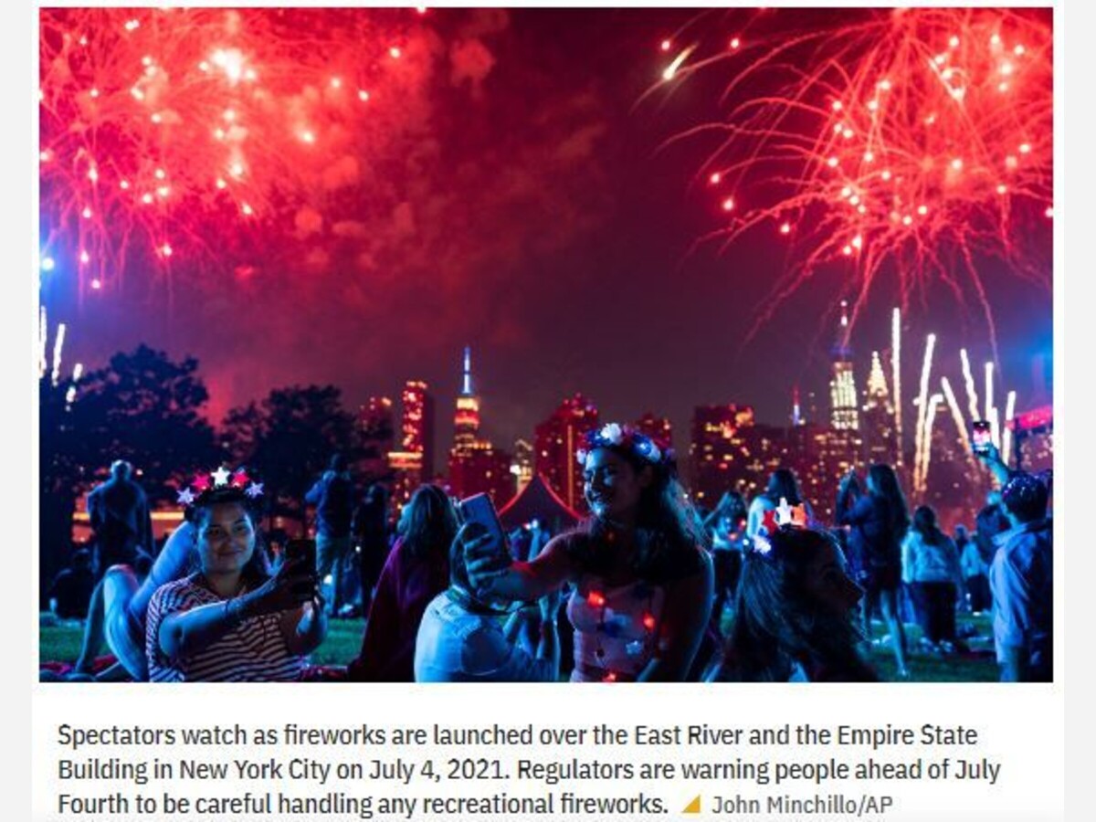 Fireworks Injuries Have Been Rising. Here Are Some Safety Tips For July ...