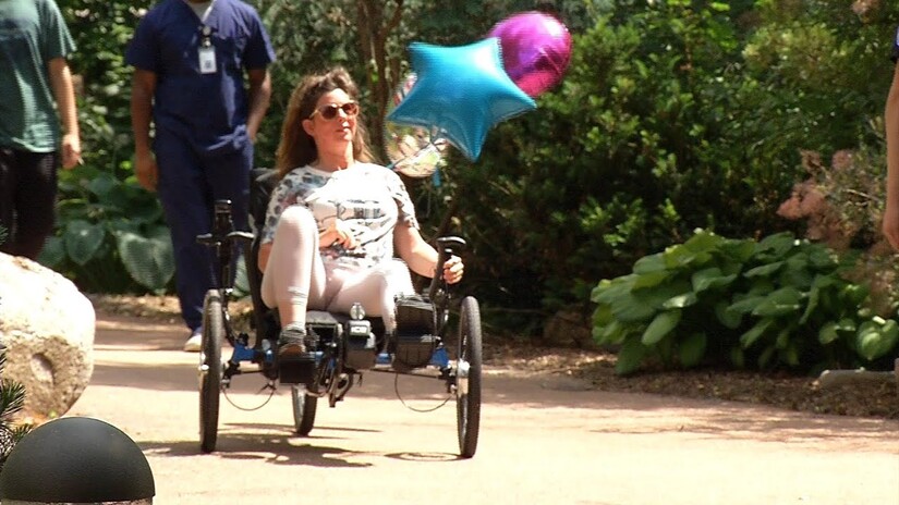 Courage Kenny Patient Gets Permanent ‘Joy Ride’ | MinneapoliMedia