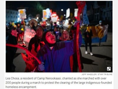 Nenookaasi, Minneapolis' Largest Homeless Camp, Marked For Closure To ...